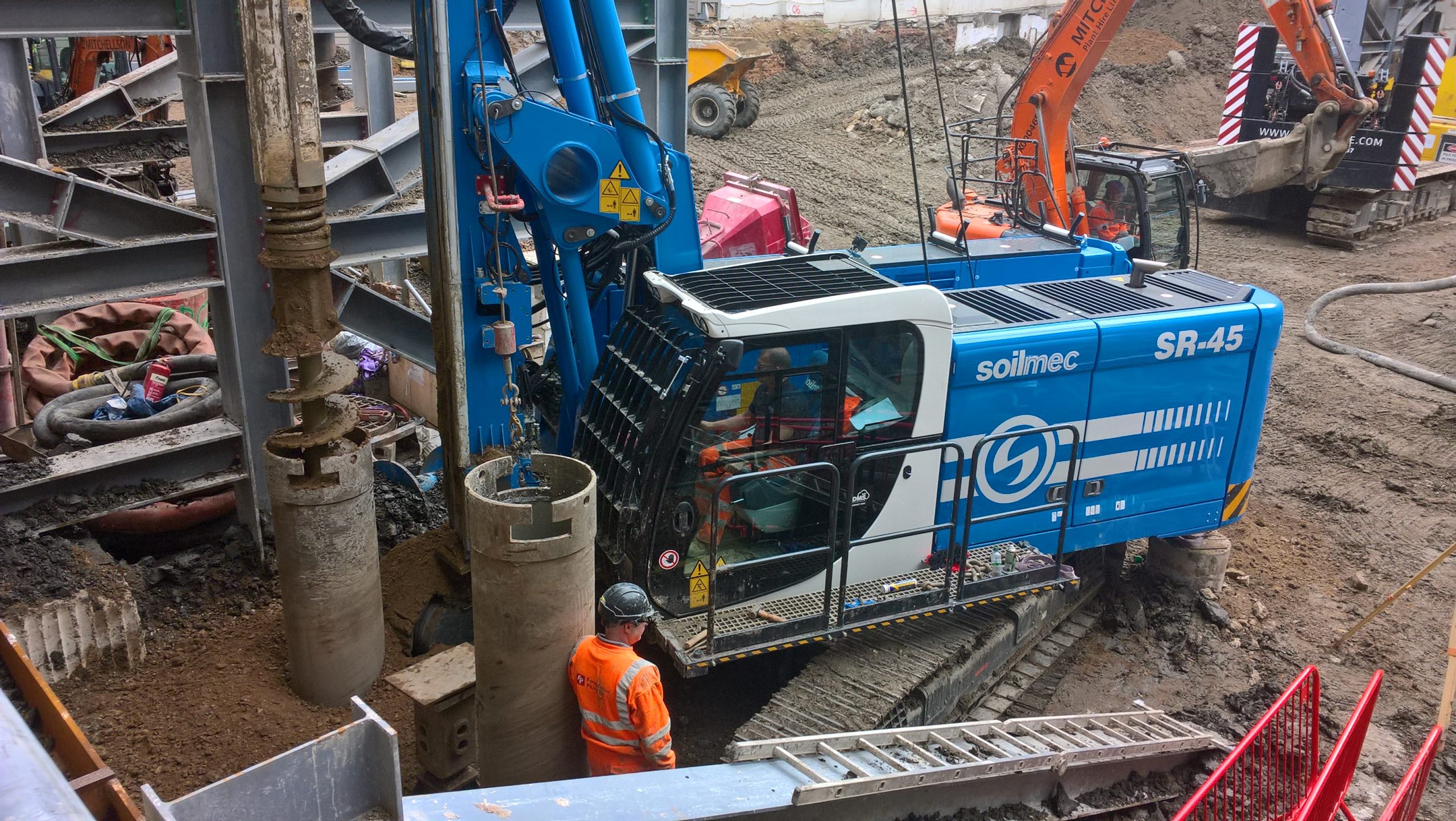 Soilmec SR-45 - Foundation Piling